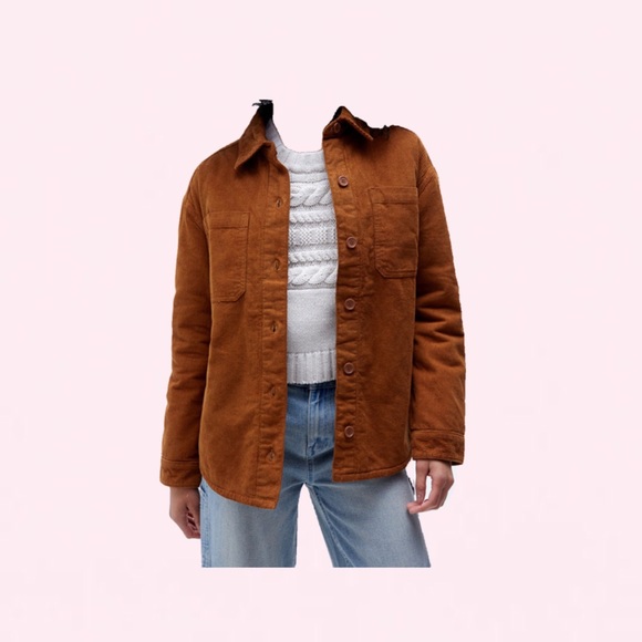 PacSun | Jackets & Coats | New With Tags Corduroy Brown Jacket From ...